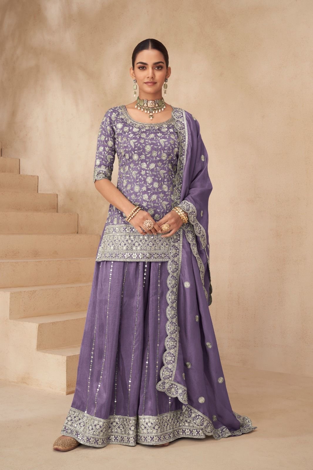 Top Plazo Set - Buy Trendy Womens Clothing Online at AntiqueFashion.net